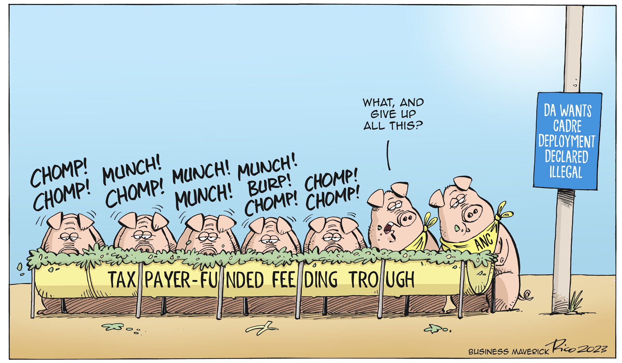 Cartoon Thursday with Rico