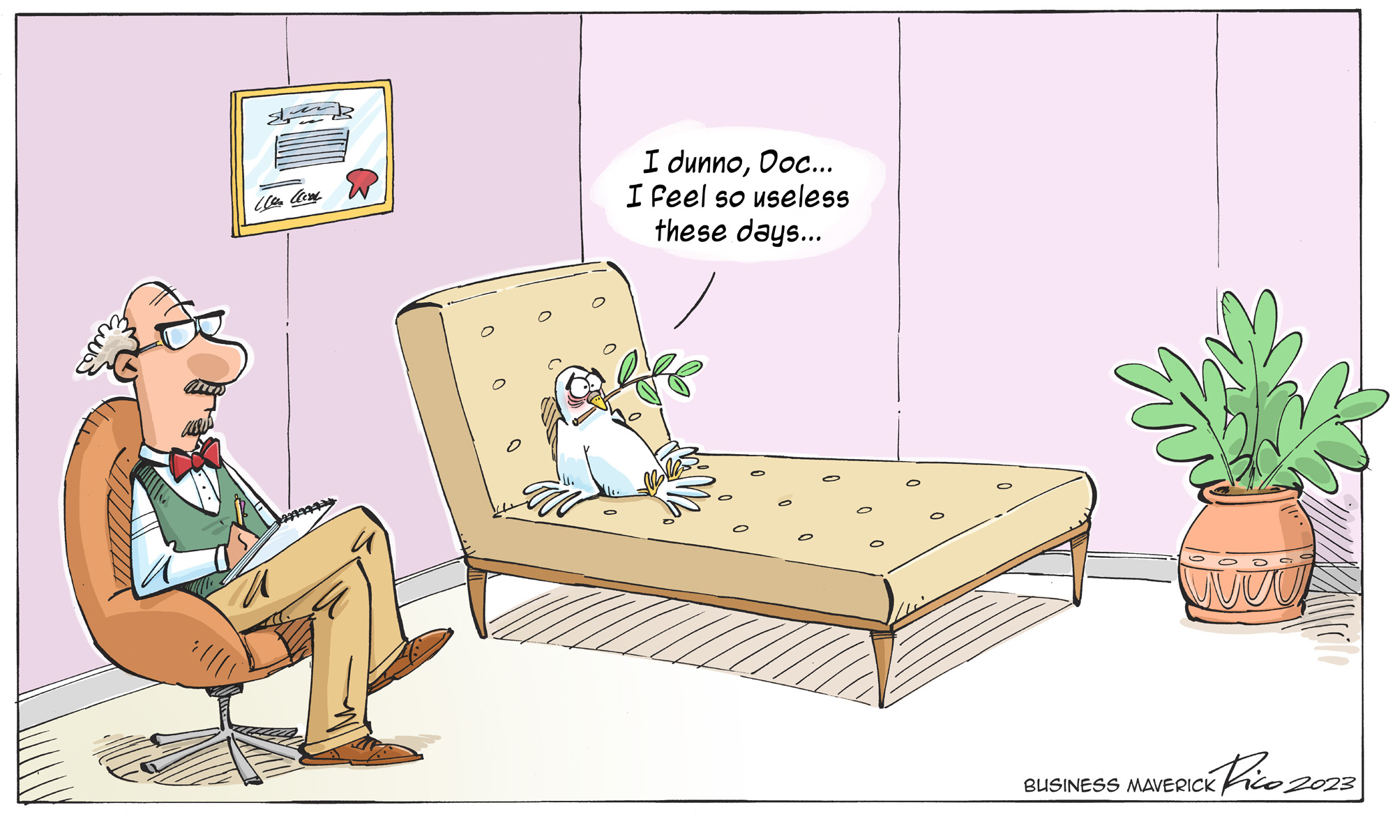 Cartoon Thursday with Rico