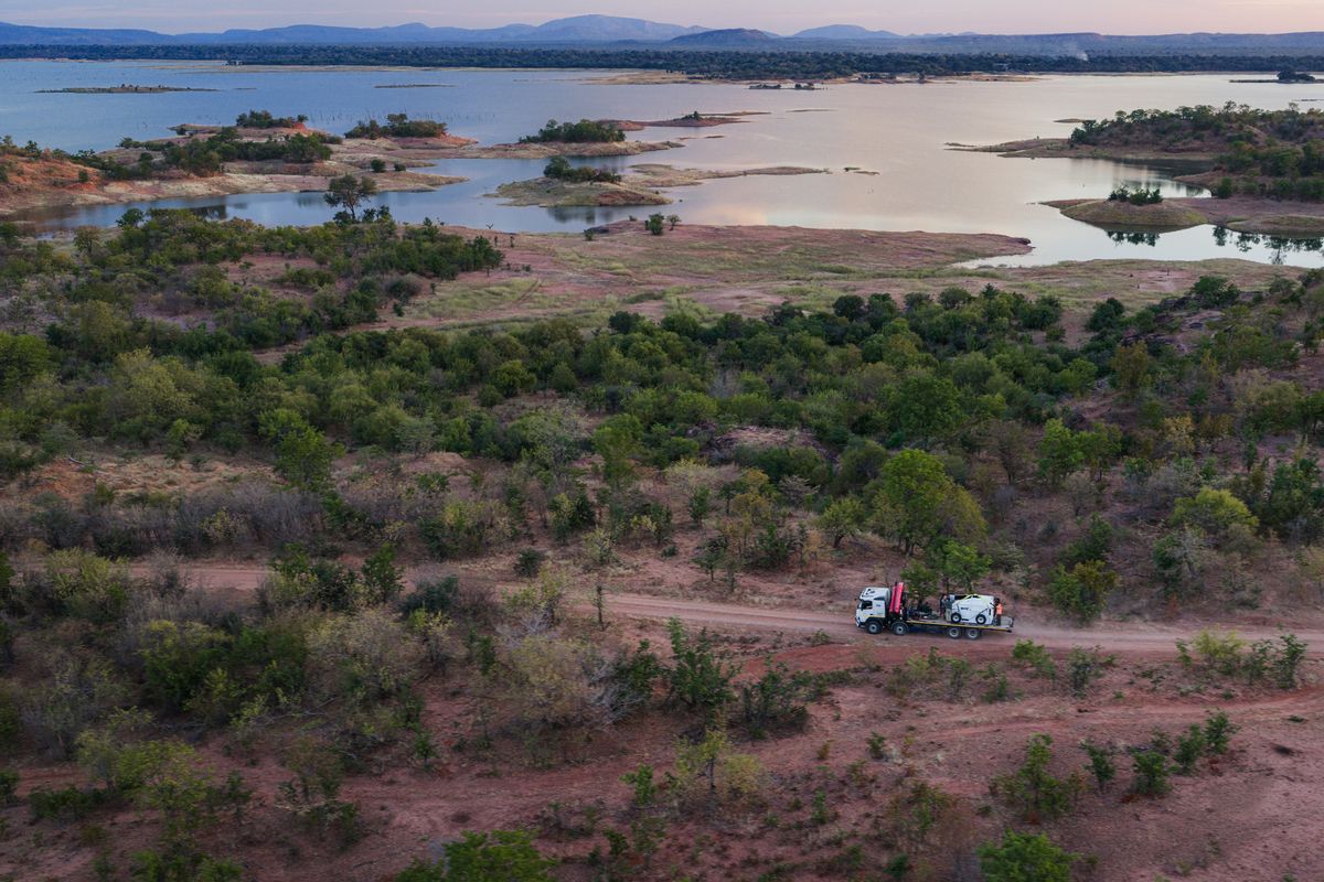 Black rhino refugees return to shores of Lake Kariba