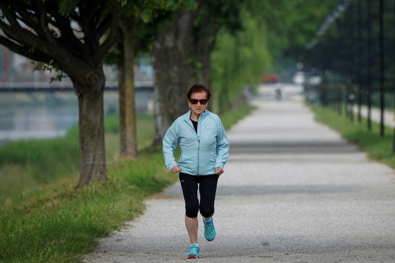 Age no barrier for Italy’s 90-year-old sprint queen