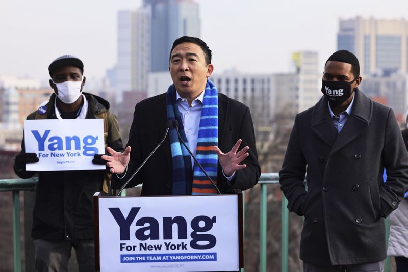Andrew Yang Raises $2.1 Million in Donations for NYC Mayoral Run