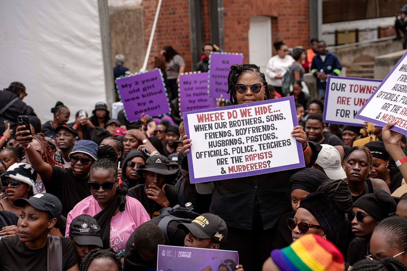 PHOTO ESSAY: National Shutdown protesters demand action on gender-based ...