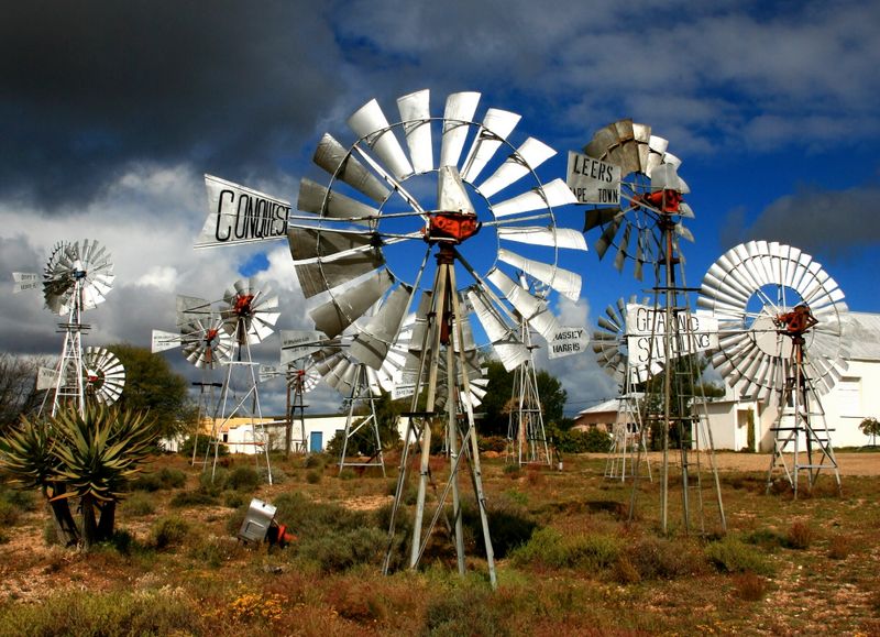Loeriesfontein — home of the giant steel flowers