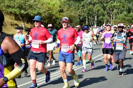 Down and up again: SA runner completes his double Comrades
