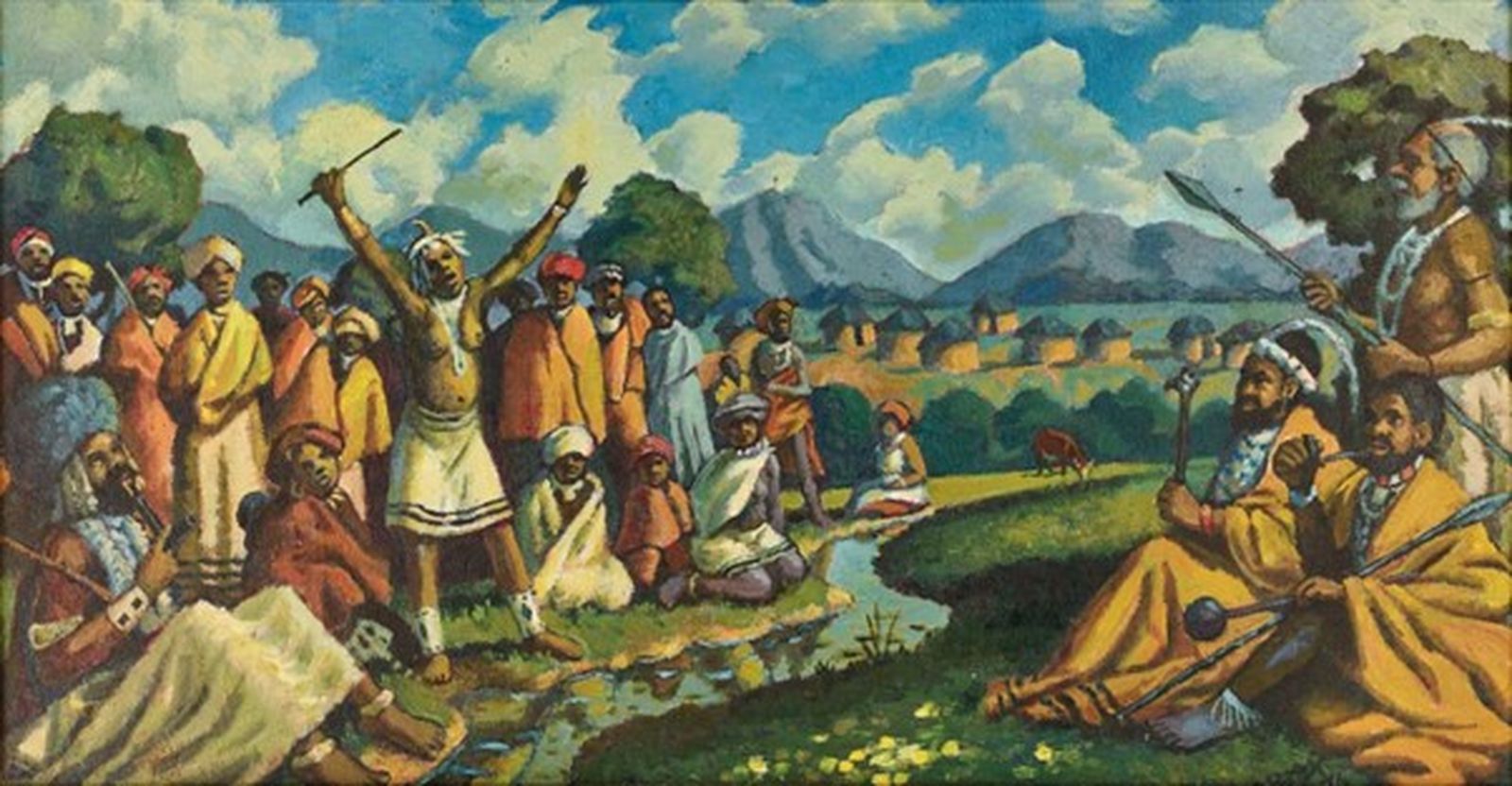 Celebrating Xhosa Heritage – Iconic painting of ‘the father of Xhosa ...