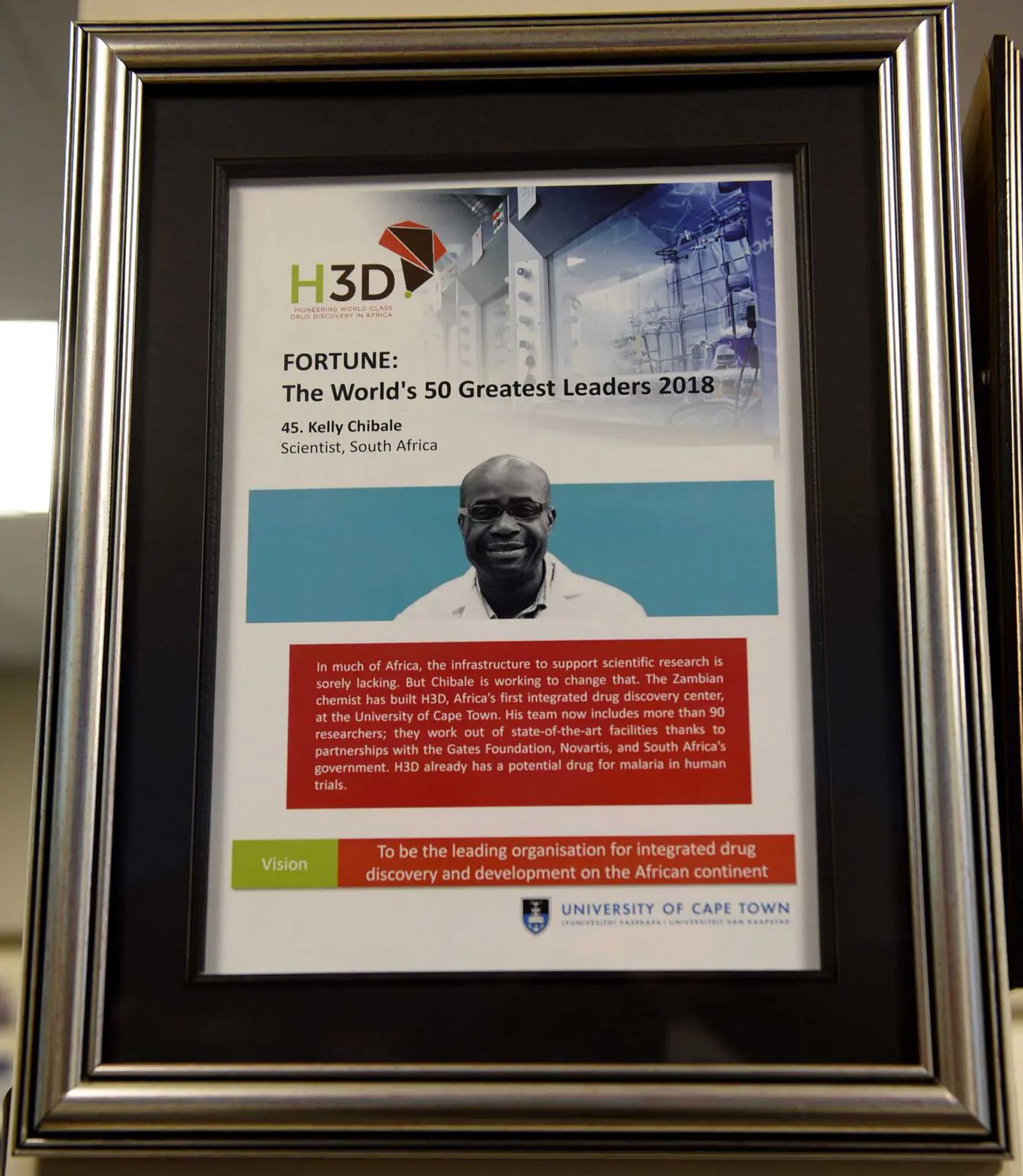 Kelly Chibale: meet the pioneering drug discovery prof