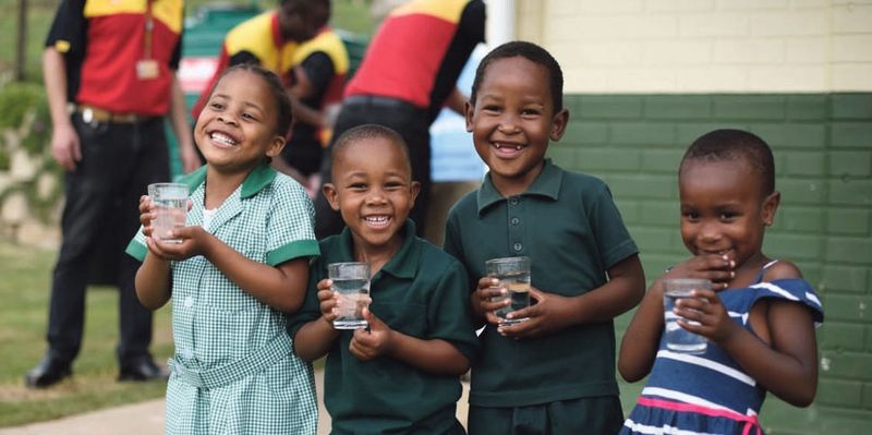 Entrepreneur brings clean water and hope to SA schools