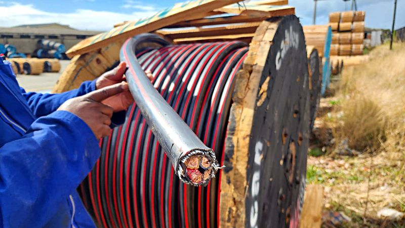 Gone in three weekends — R250,000 in Nelson Mandela Bay copper cables