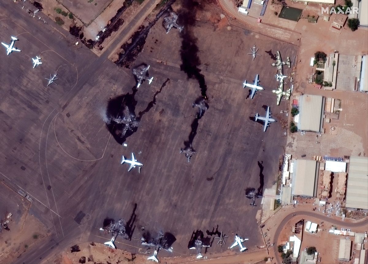 Foreign states conduct high-risk staff evacuation from Sudan