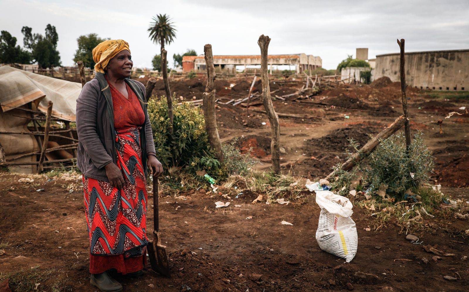 Gold fever hits Gugulethu: Residents dig up a kraal in Springs