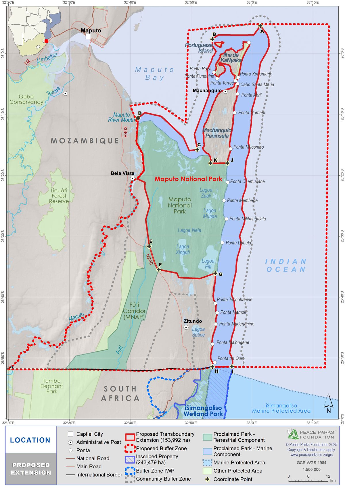 Maputo National Park declared a Unesco World Heritage Site