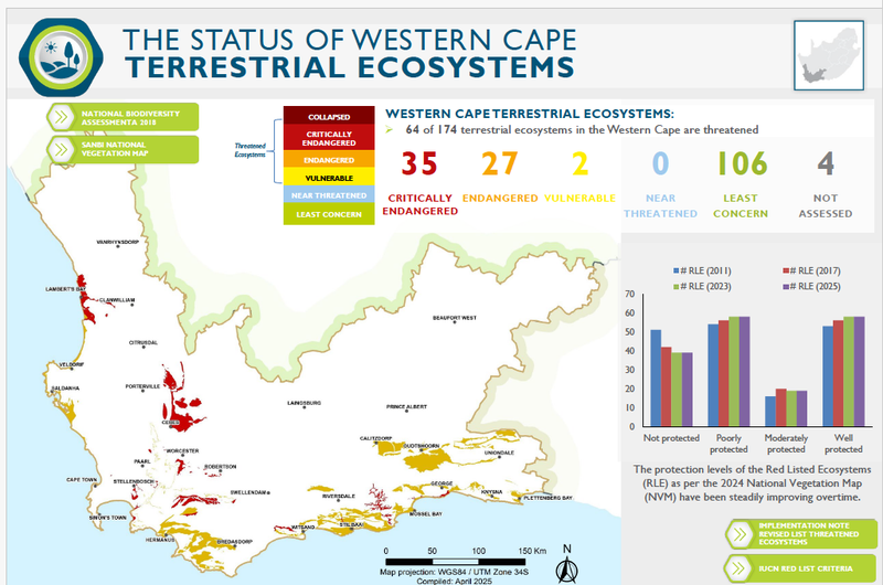 Biodiversity under pressure — Western Cape ecosystems face mounting threat