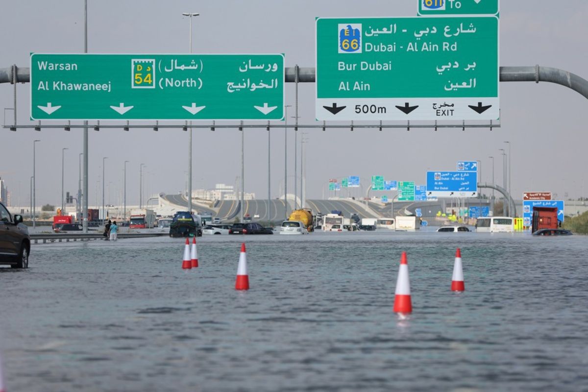 Dubai flooded after historic rainfall, and more from around the world