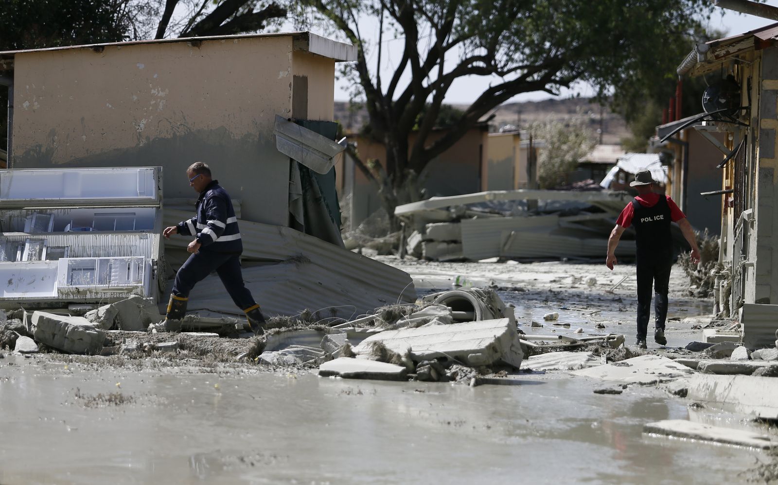In photos: The destruction of the Jagersfontein mine dam wall collapse