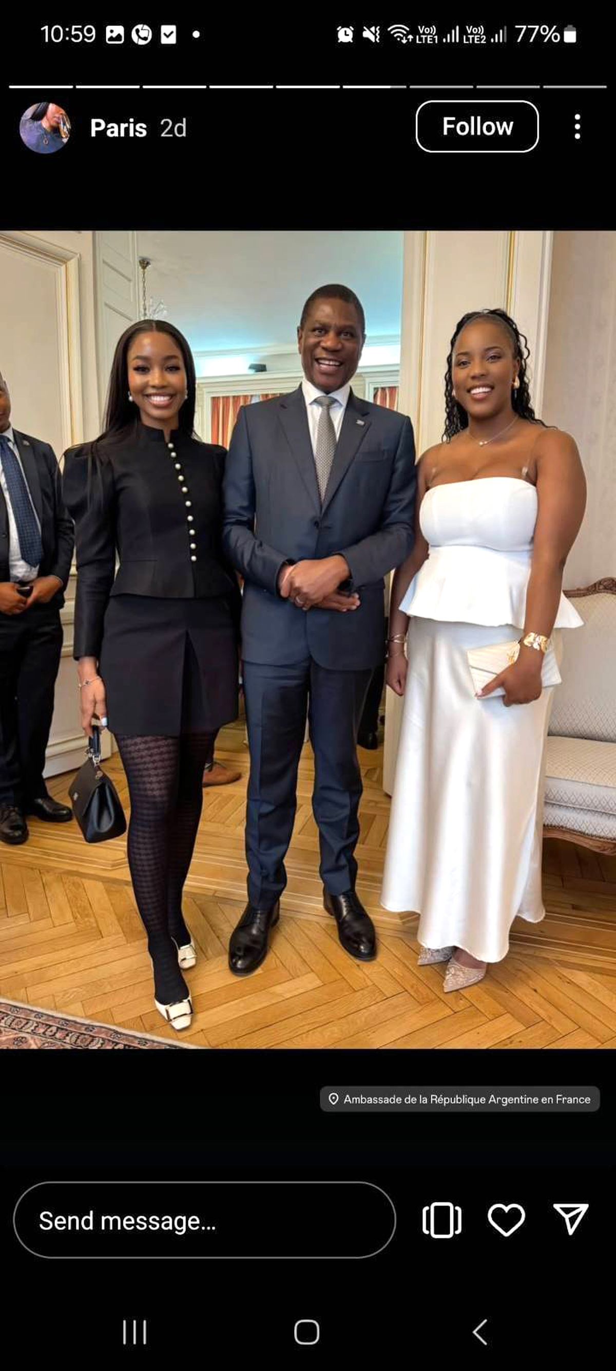 Who went to Paris with Paul? Water tanker tenderpreneur joined Deputy ...