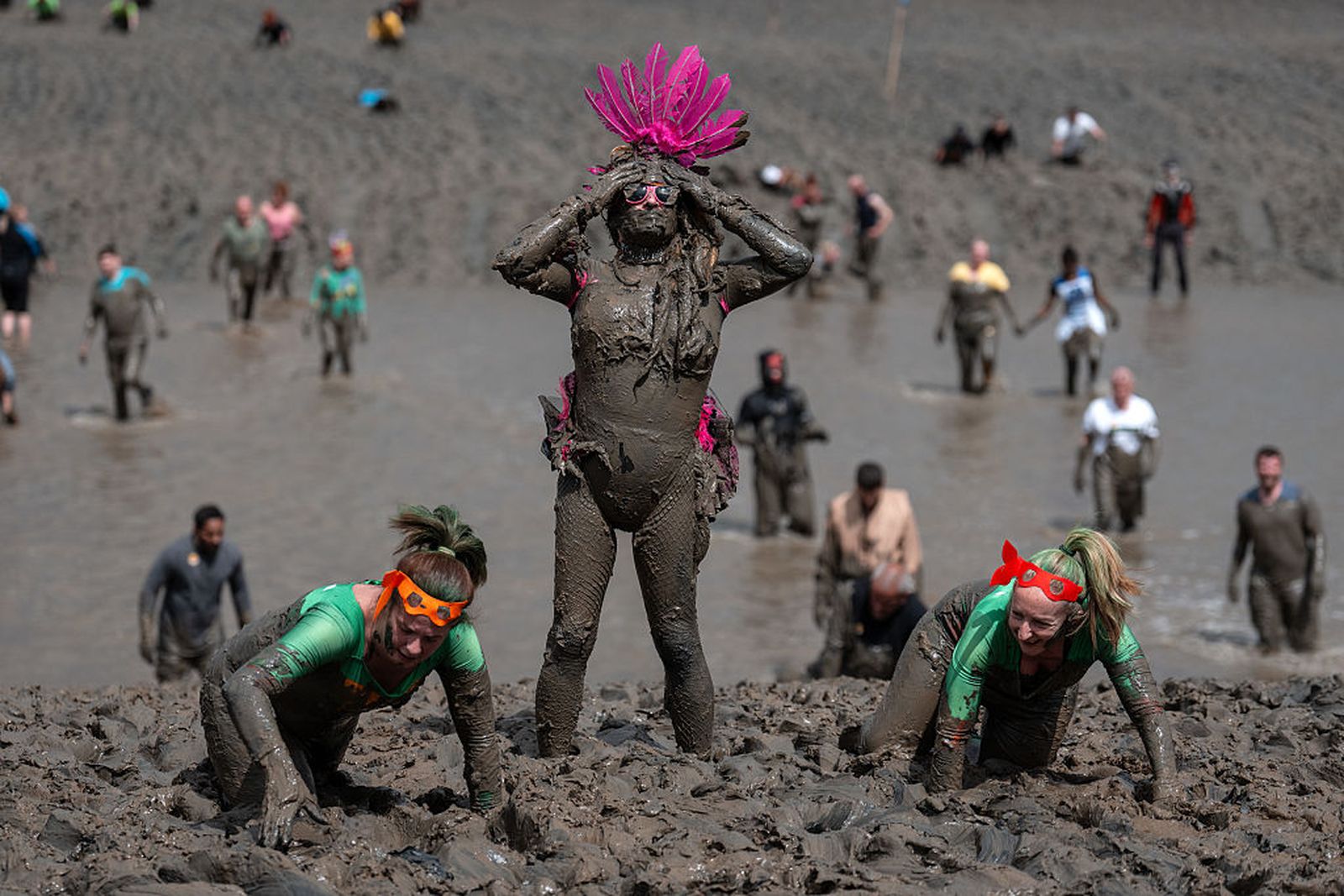 The annual Maldon Mud Race, and more from around the world