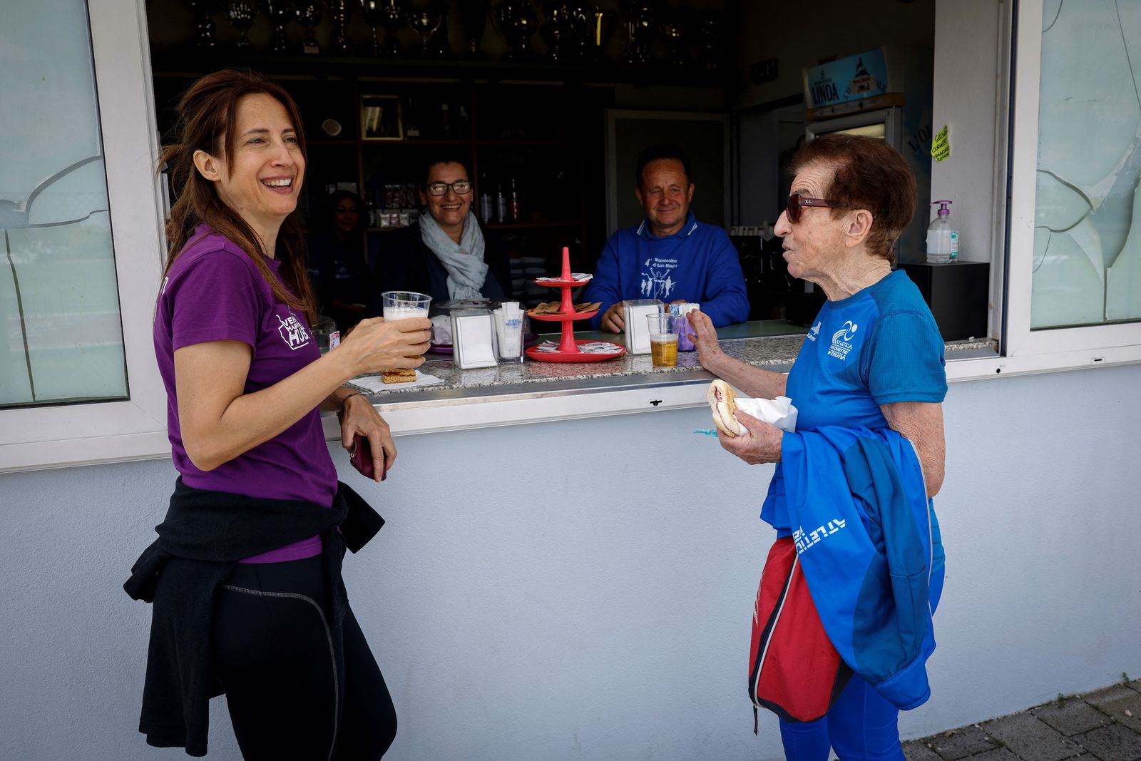 Age no barrier for Italy’s 90-year-old sprint queen