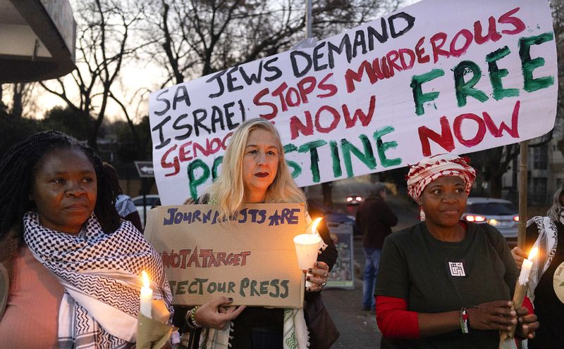 ‘Journalism is not a crime’ — South Africa journalists demand justice ...