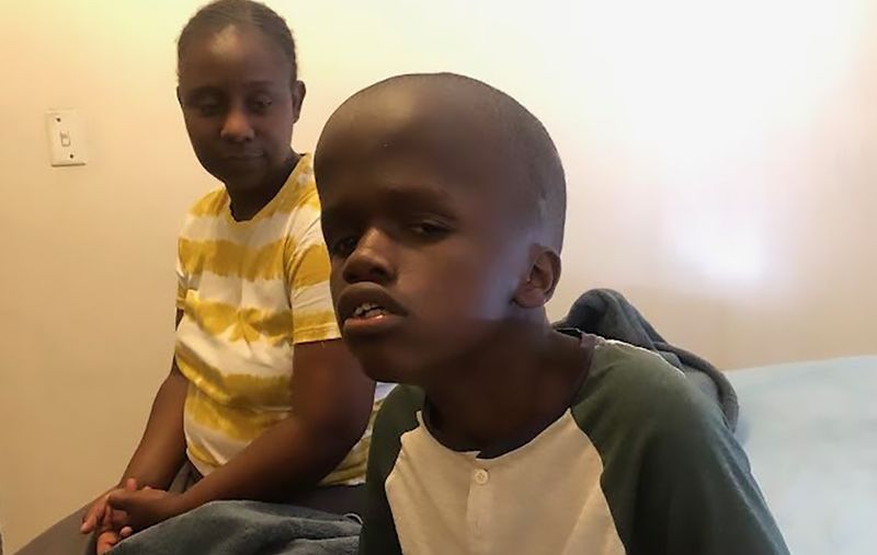 CT mother begs for nappies for disabled son with hydrocephalus