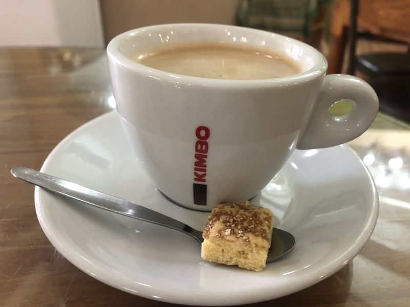 Meet in The Foyer for coffee and blah BLAH fish paste