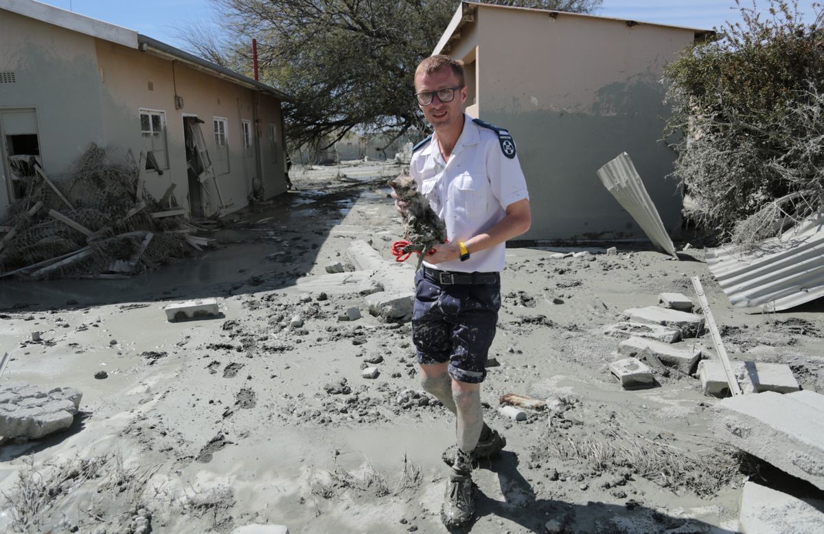 In photos: The destruction of the Jagersfontein mine dam wall collapse