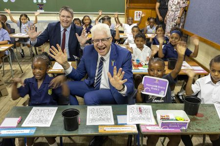 A one week old White rhino calf plays with his mother, and more from ...