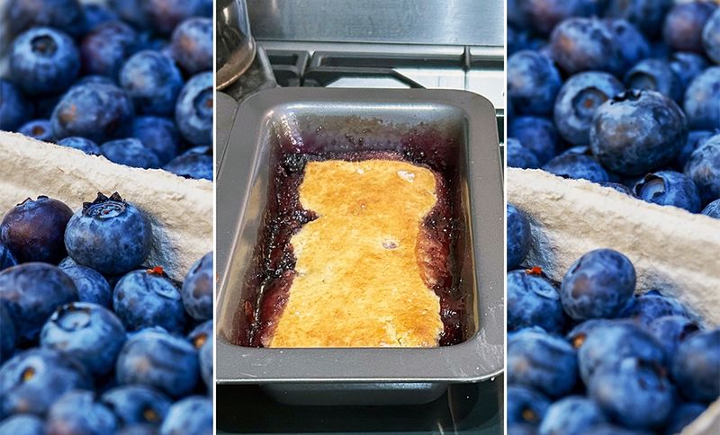 Nova Scotia blueberry grunt is a simple recipe for a sweet tooth