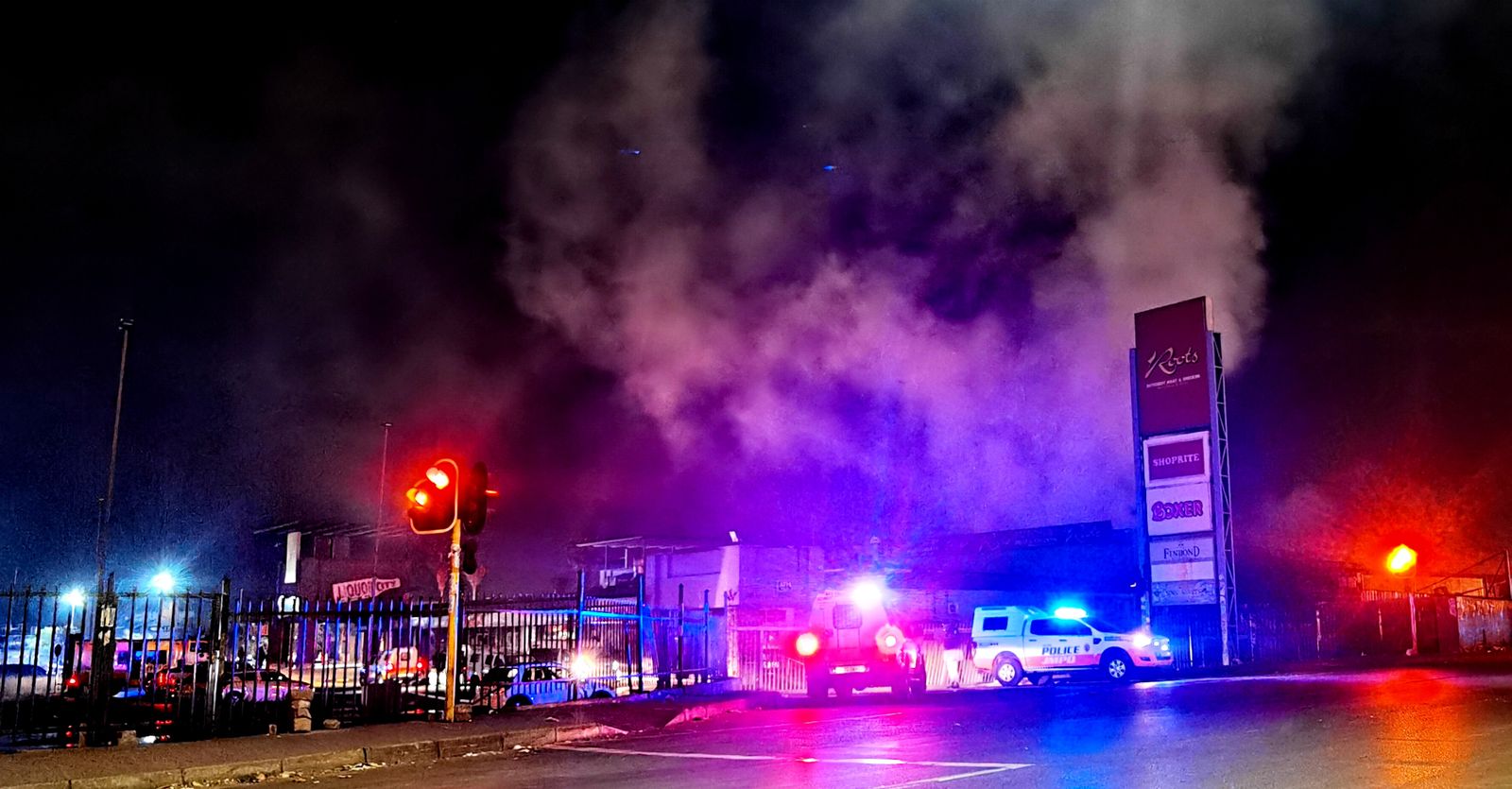 Destructive fire guts stores at Protea Gardens Mall in Soweto