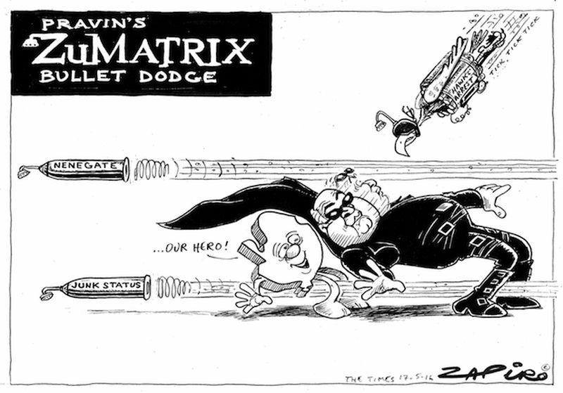 Pravin's Zumatrix bullet dodge