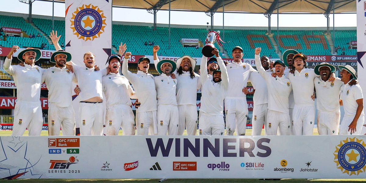 Proteas claim historic win in India, their first in 25 years