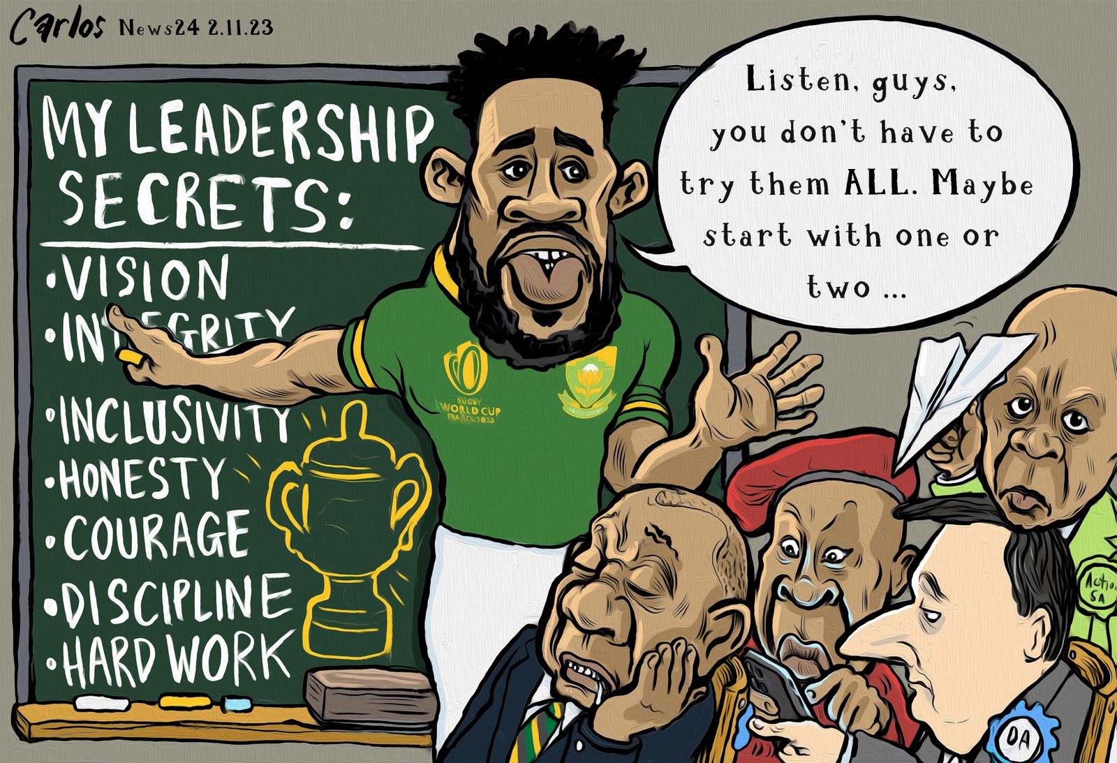 This Is Wild: 8 years of satire from political cartoonist Carlos Amato