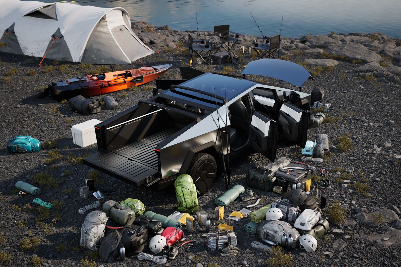 The new Tesla Cybertruck is super-fast and bullet-proof – but who is it ...