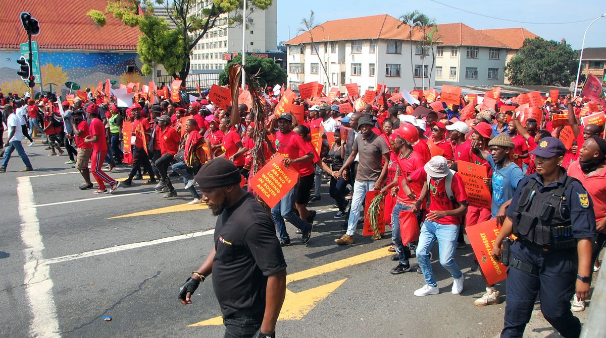 No major incidents in KZN after police shadow EFF protesters through ...
