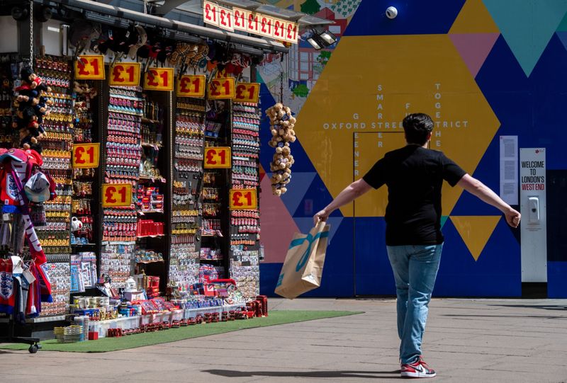 UK consumers feel the pinch as sales fall victim to inflation
