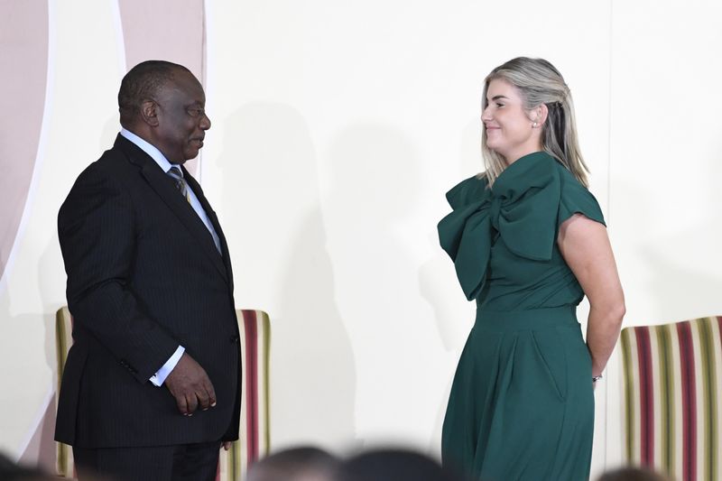Injured Kolisi honoured with National Order of Ikhamanga