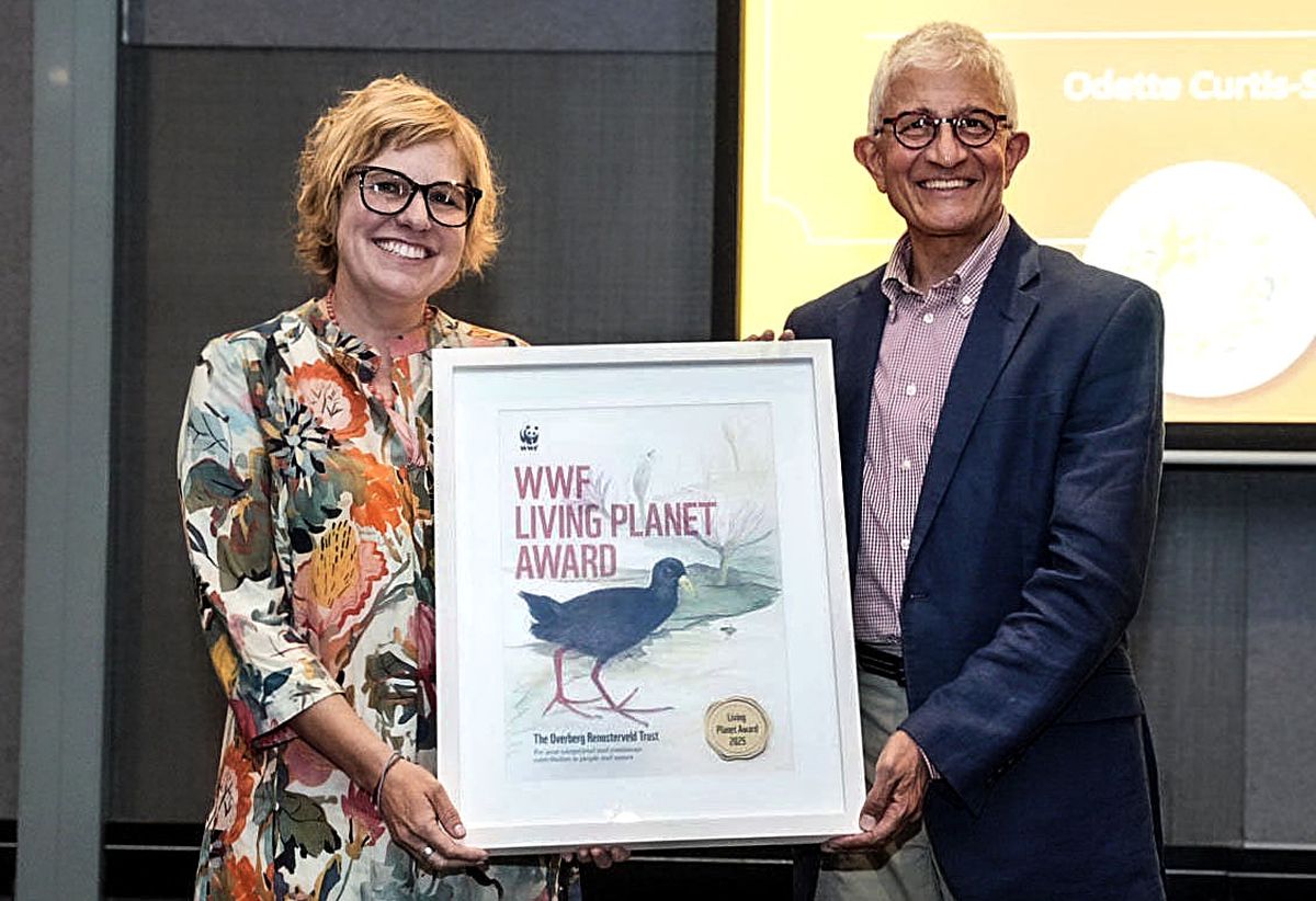 WWF honours Overberg Renosterveld Trust with Living Planet Award