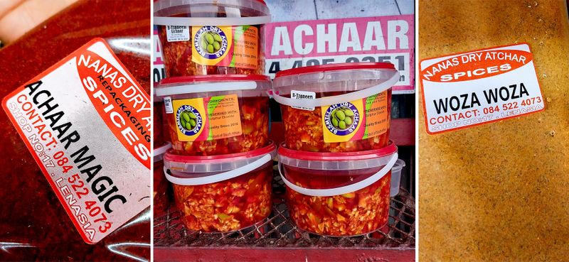 Eat more atchar for atomic orange epicurean empowerment
