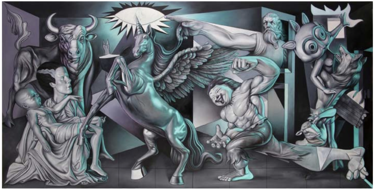 Reimagining Picasso’s Guernica