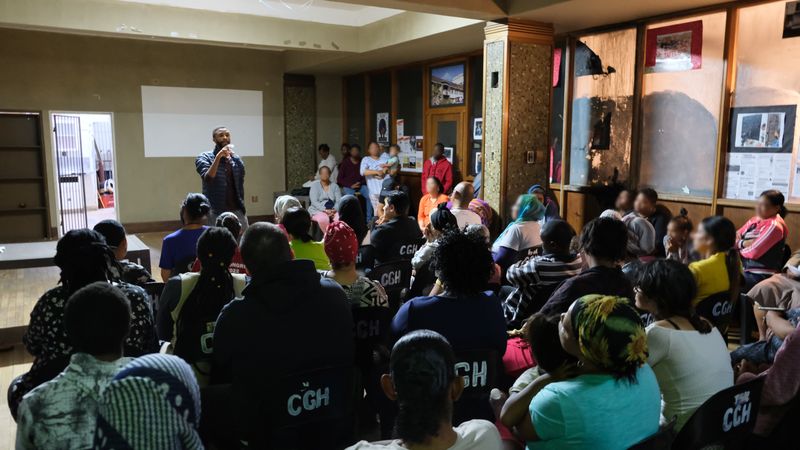 Occupiers of Cissie Gool House left rattled by police raid