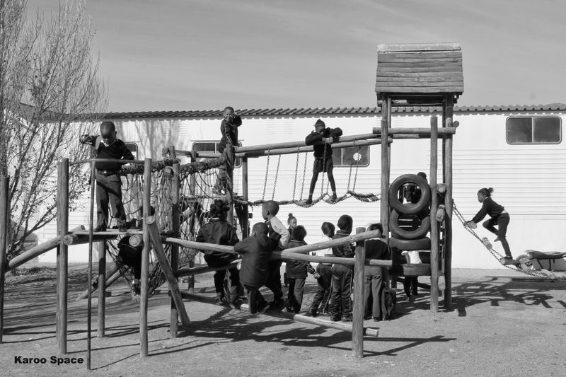 The Unicorn School in the back-country outside Colesberg