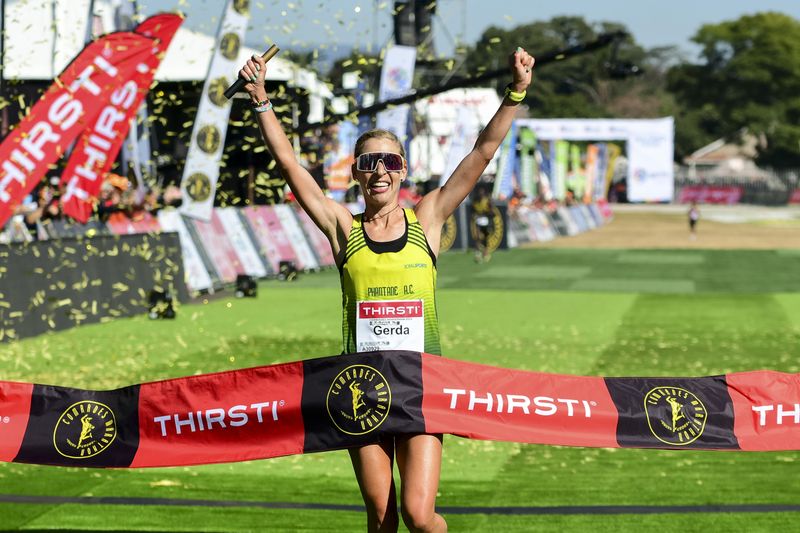 Gerda Steyn exemplifies the heart and soul of road running in South Africa