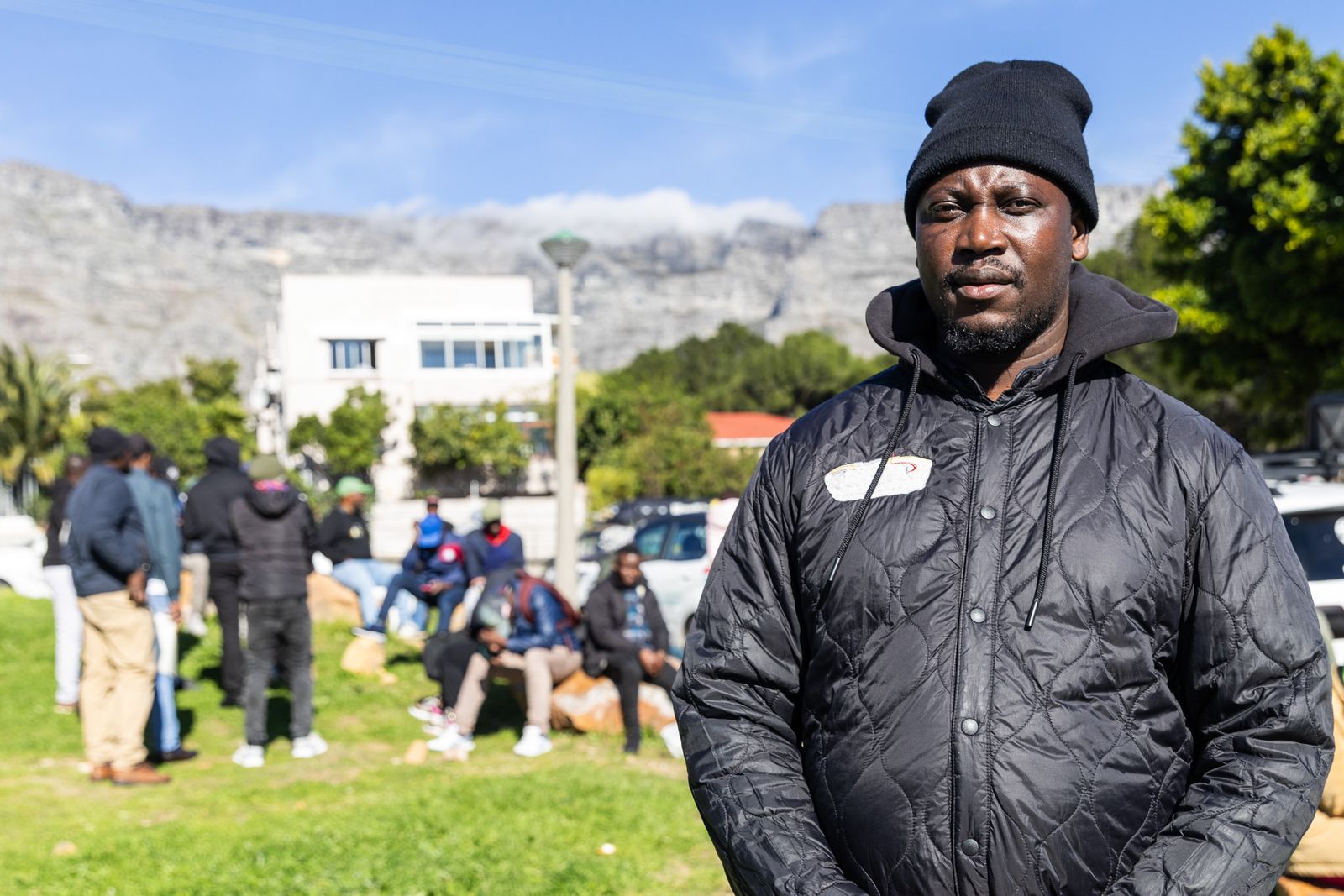 Hundreds of fleeing Zimbabweans camp outside consulate in Cape Town