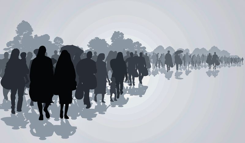 Refugees — humans fleeing disaster is a constant through human history