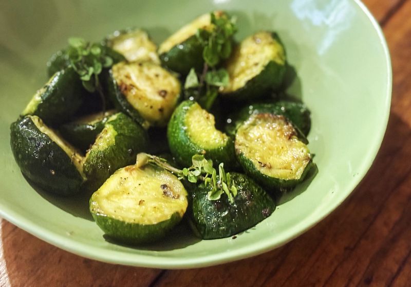 Baby gem squash, cooked in an air fryer in minutes