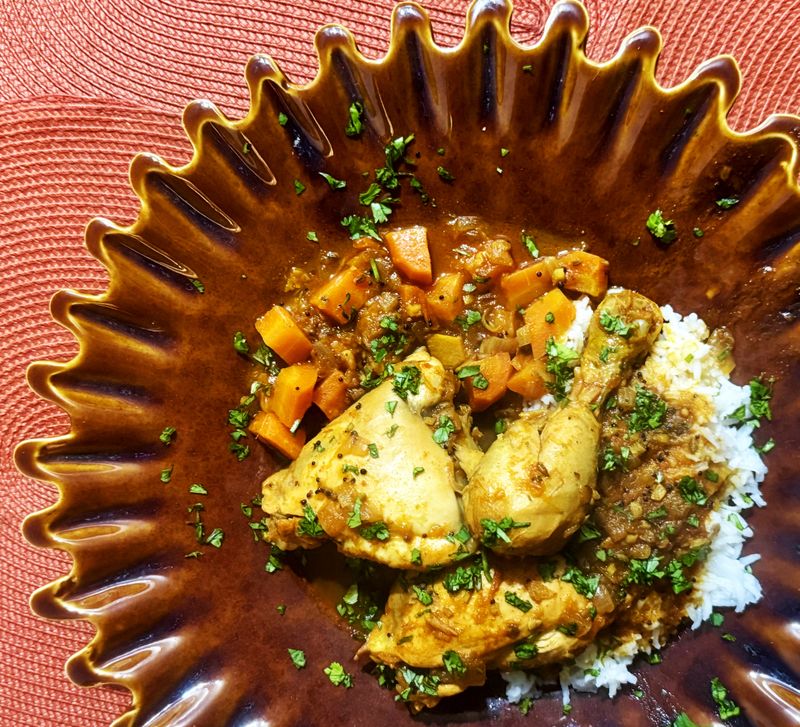 Tony Jackman recipes: ‘Found’ chicken and vegetable curry