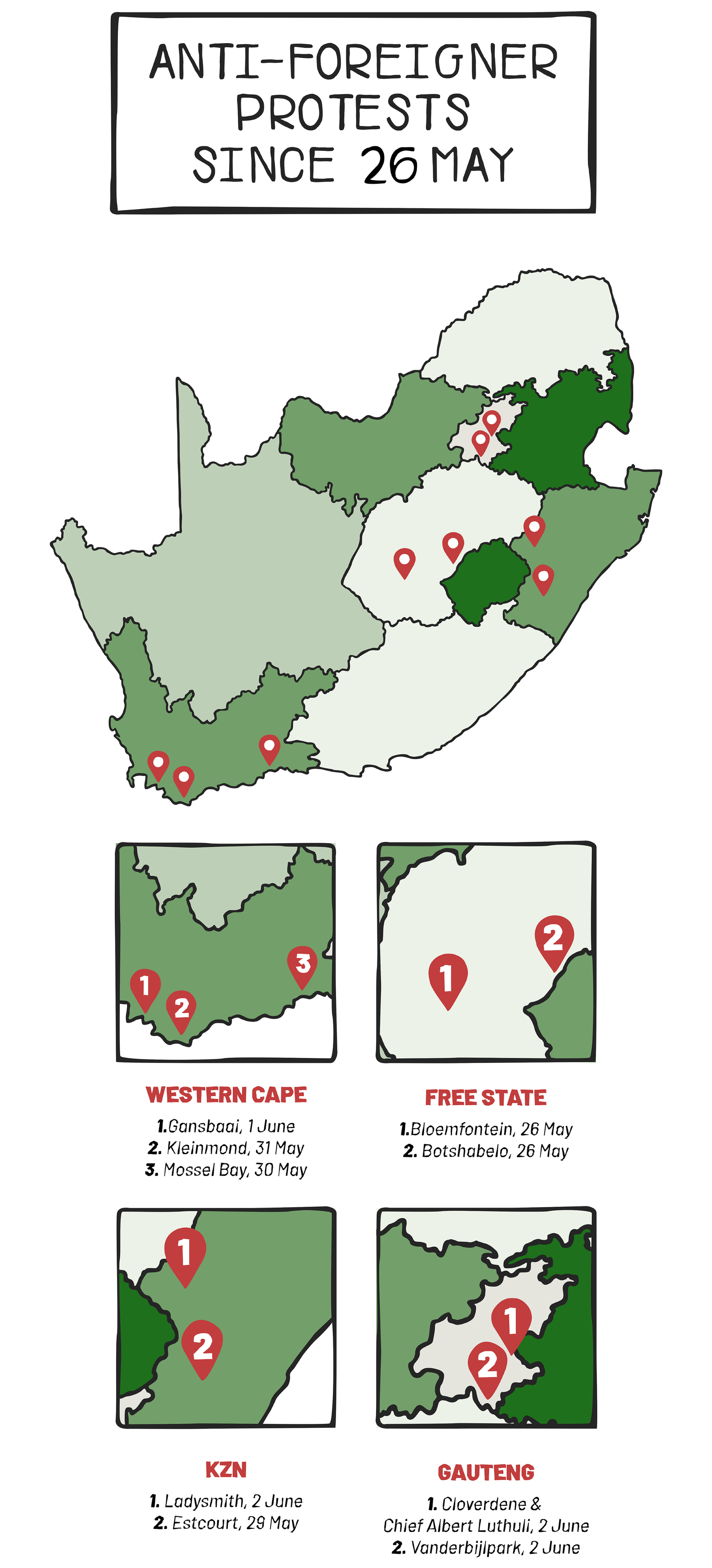 Ramaphosa to act on ‘illegal immigration’ as anti-foreigner protests ...