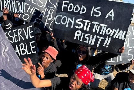 Empty plates in a food-rich nation
