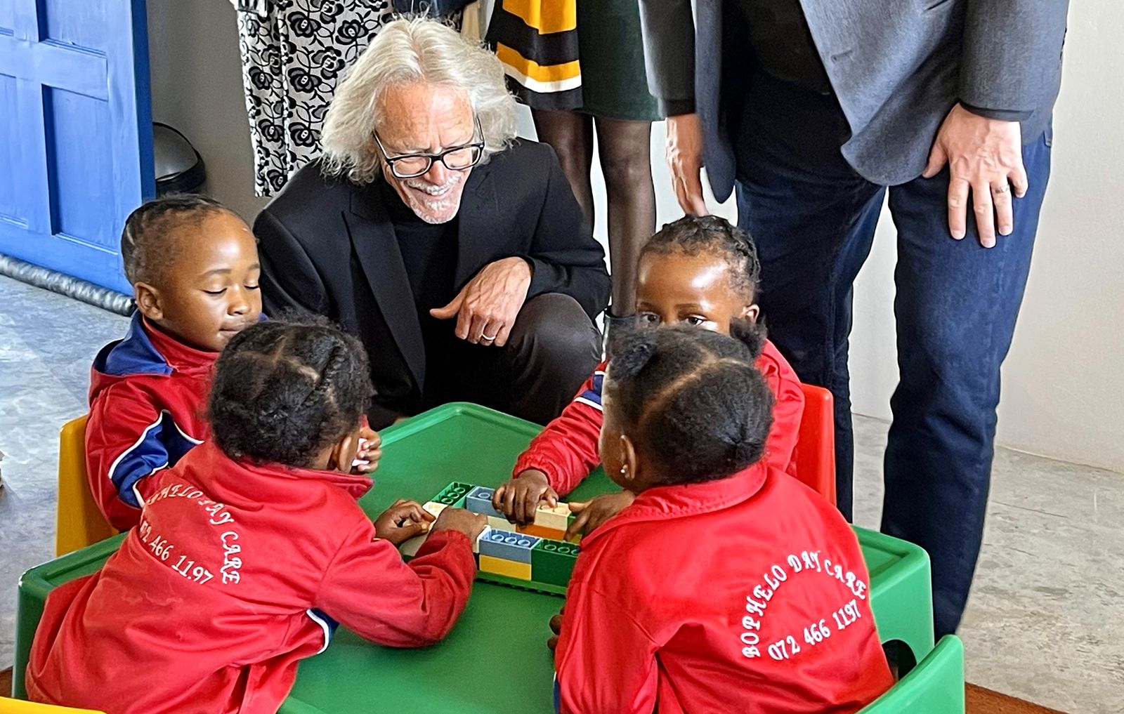 Mamelodi daycare centre a symbol of civil partnership building pillars ...
