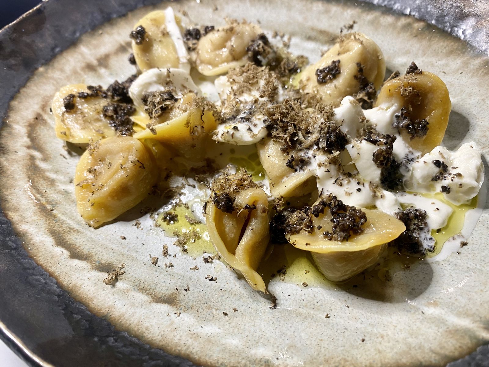 The King of Carbonara in the kitchen at Scala Pasta