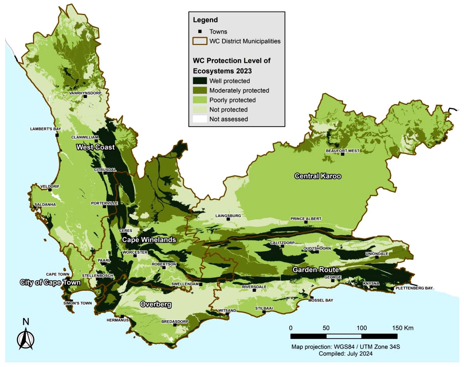 State of the Environment Report — biodiversity across W Cape declining